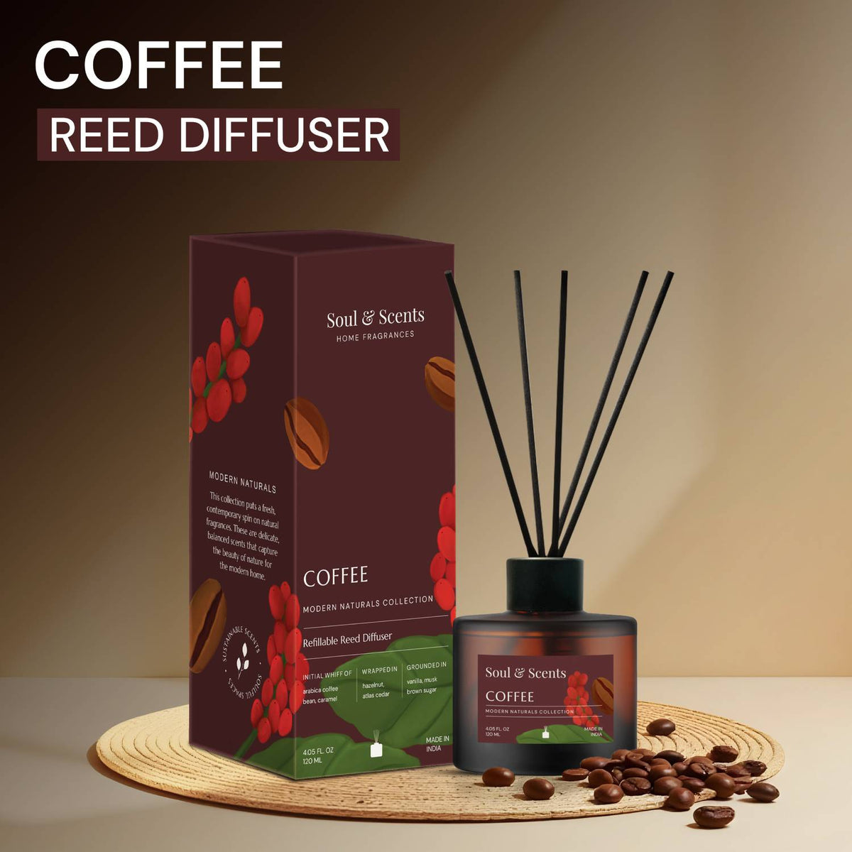 Buy Coffee Reed Diffusers For Coffee Lovers – SOUL & SCENTS