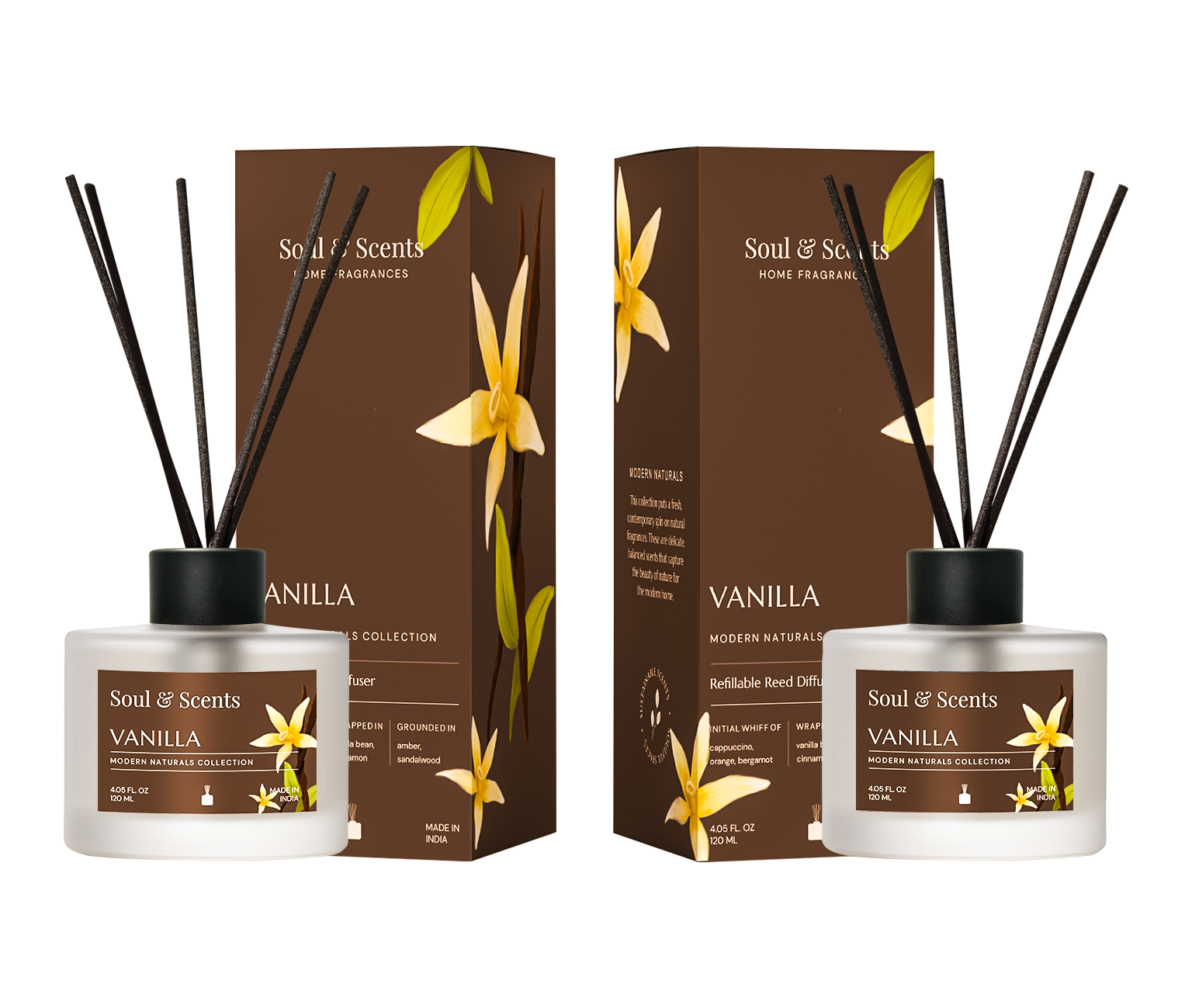 Vanilla Reed Diffuser Pack of 2