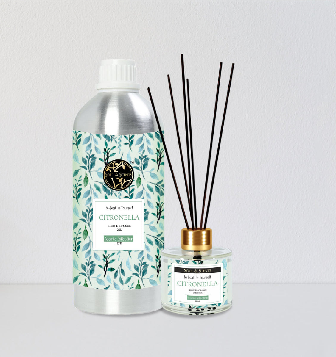 Buy Citronella Scented 1 Ltr Reed Diffuser Refill – SOUL & SCENTS